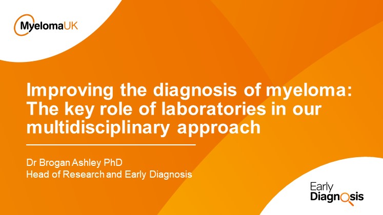 Improving the diagnosis of myeloma: The key role of laboratories in our multidisciplinary approach